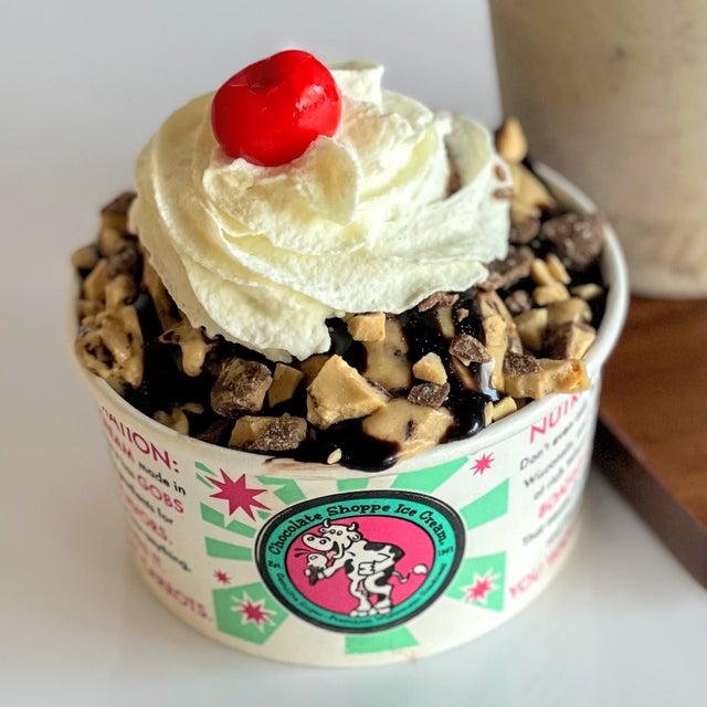 Caramel Badger Sundae